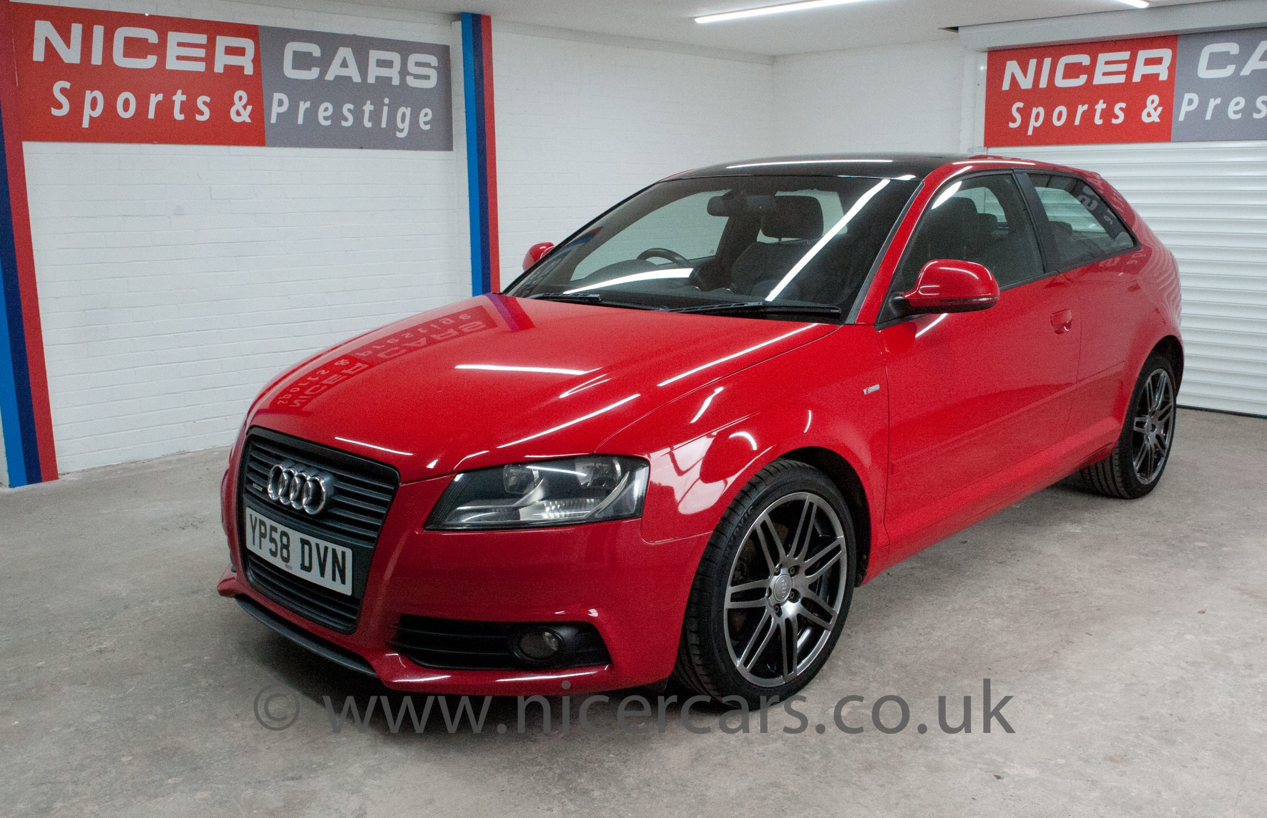 58 Reg Audi A3 2.0 Tdi 170 Quattro S-Line 3 Door Manual - Nicer Cars